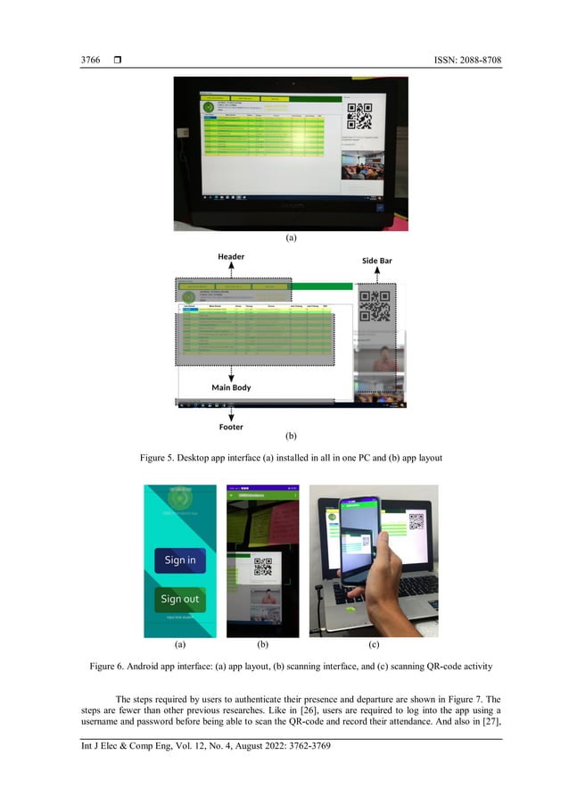 Randomized QR-code scanning for a low-cost secured attendance system | PDF