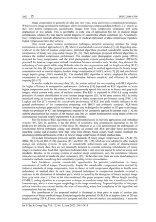 Combining 3D run-length encoding coding and searching techniques for medical image compression | PDF