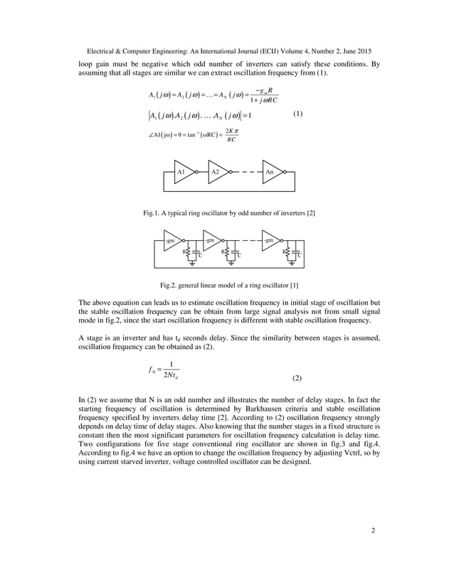 COMBINED SKEWED CMOS RING OSCILLATOR | PDF