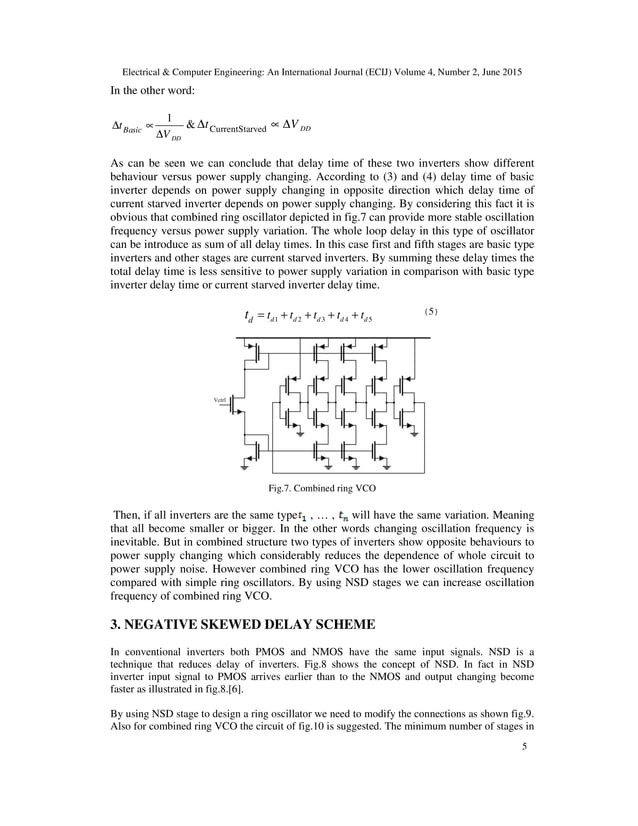 COMBINED SKEWED CMOS RING OSCILLATOR | PDF