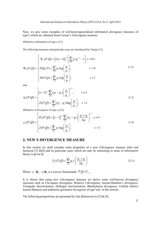 Some Generalized I nformation Inequalities | PDF