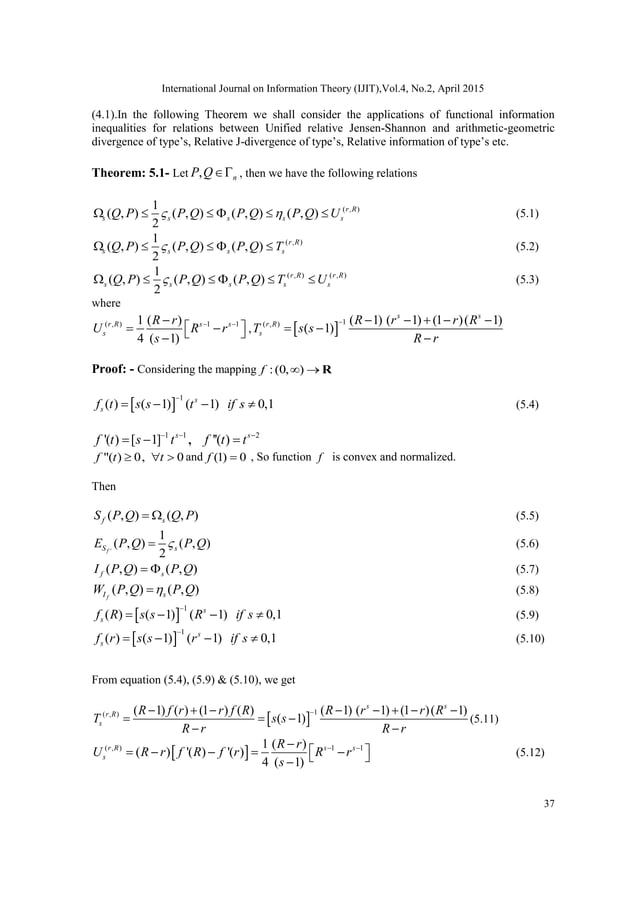 Some Generalized I nformation Inequalities | PDF