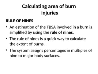 Pediatric burn is the leading cause of death in children - | PPT