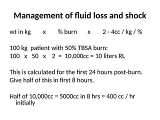 Pediatric burn is the leading cause of death in children - | PPT