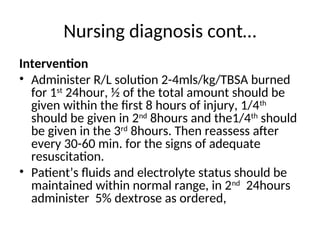 Pediatric burn is the leading cause of death in children - | PPT