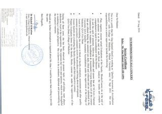 Service Letter | PPT