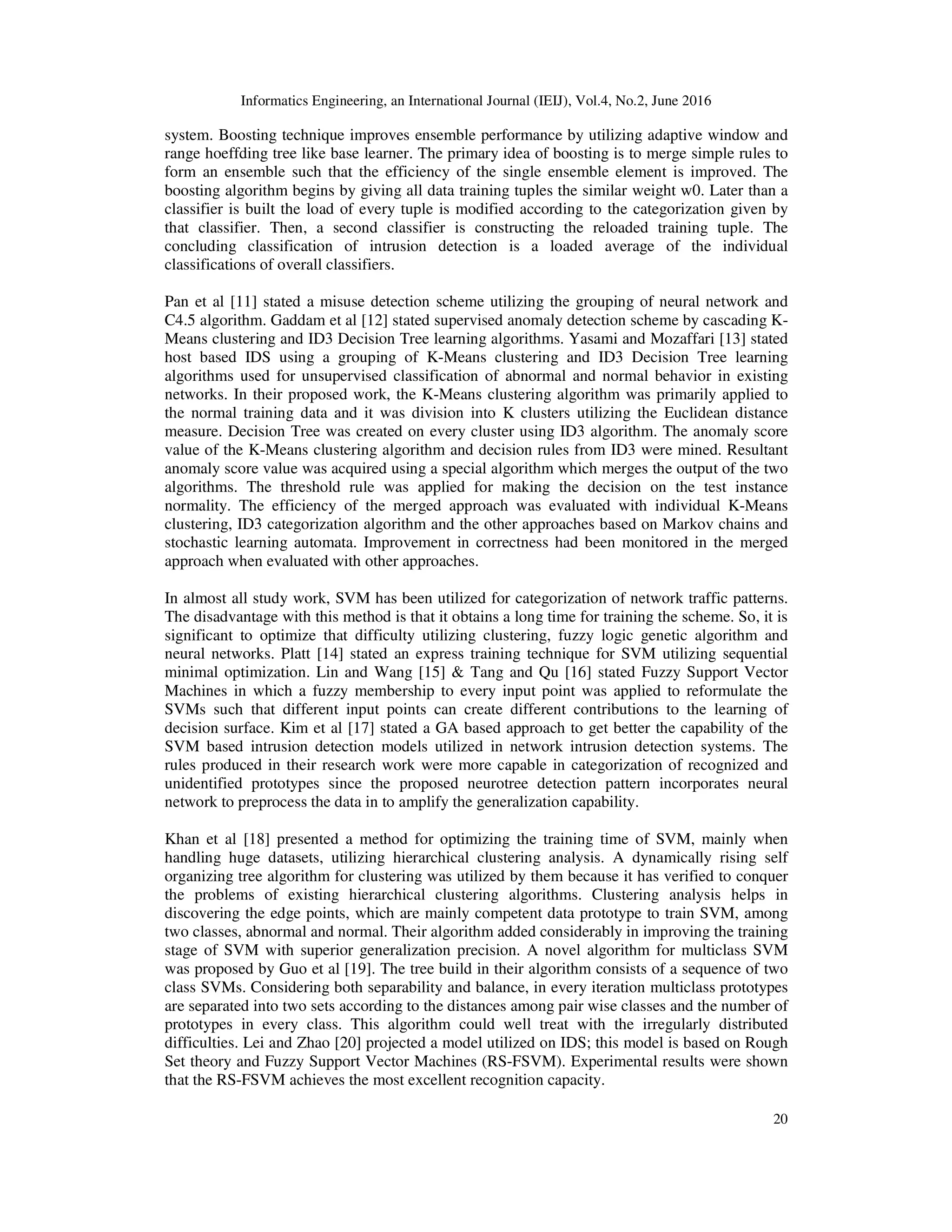 AN IMPROVED METHOD TO DETECT INTRUSION USING MACHINE LEARNING ALGORITHMS | PDF