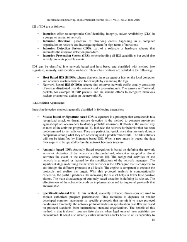 AN IMPROVED METHOD TO DETECT INTRUSION USING MACHINE LEARNING ALGORITHMS | PDF