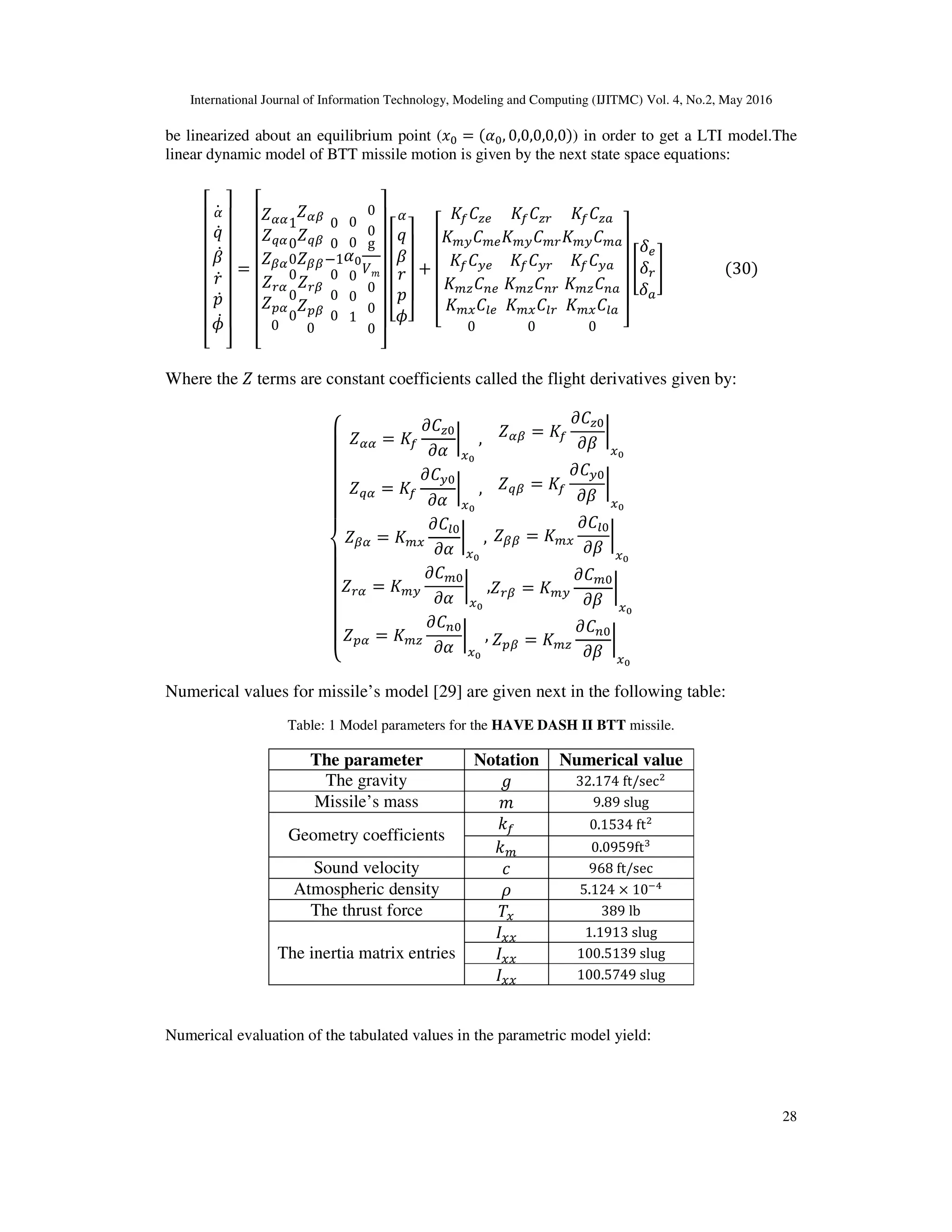 2-DOF Block Pole Placement Control Application To: Have-DASH-IIBITT Missile | PDF