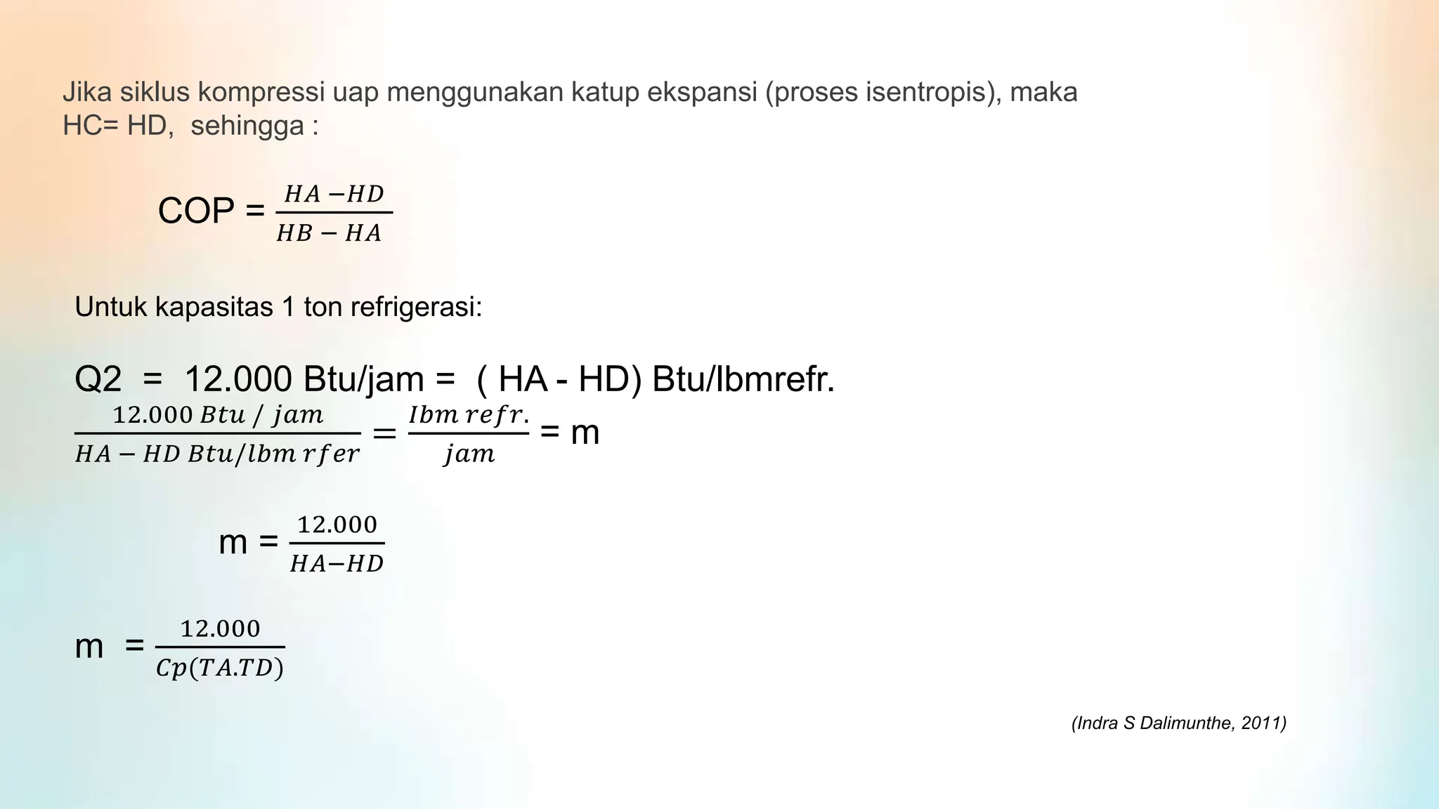 PPT-siklua pendingin (siklus Refrigeration).pptx