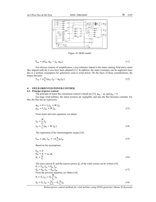 Robust power control methods for wind turbines using DFIG-generator | PDF | Radio Control ...