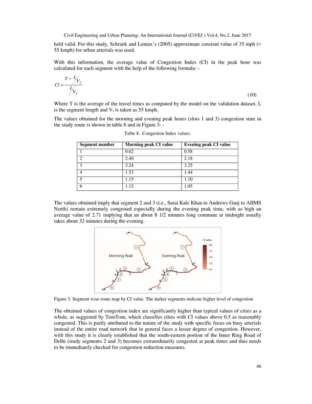 Intelligent Transportation System Based Traffic Congestion Modeling For Urban Corridor Pdf