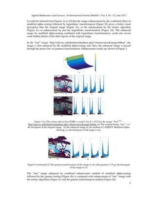 MODIFIED ALPHA-ROOTING COLOR IMAGE ENHANCEMENT METHOD ON THE TWO-SIDE 2 ...