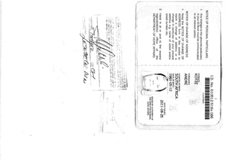 Andre ID, qualifications | PPT