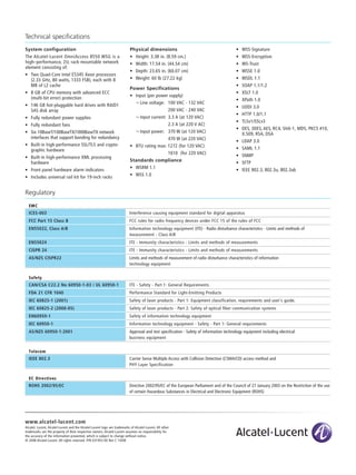 OmniAccess_8550_Datasheet | PDF