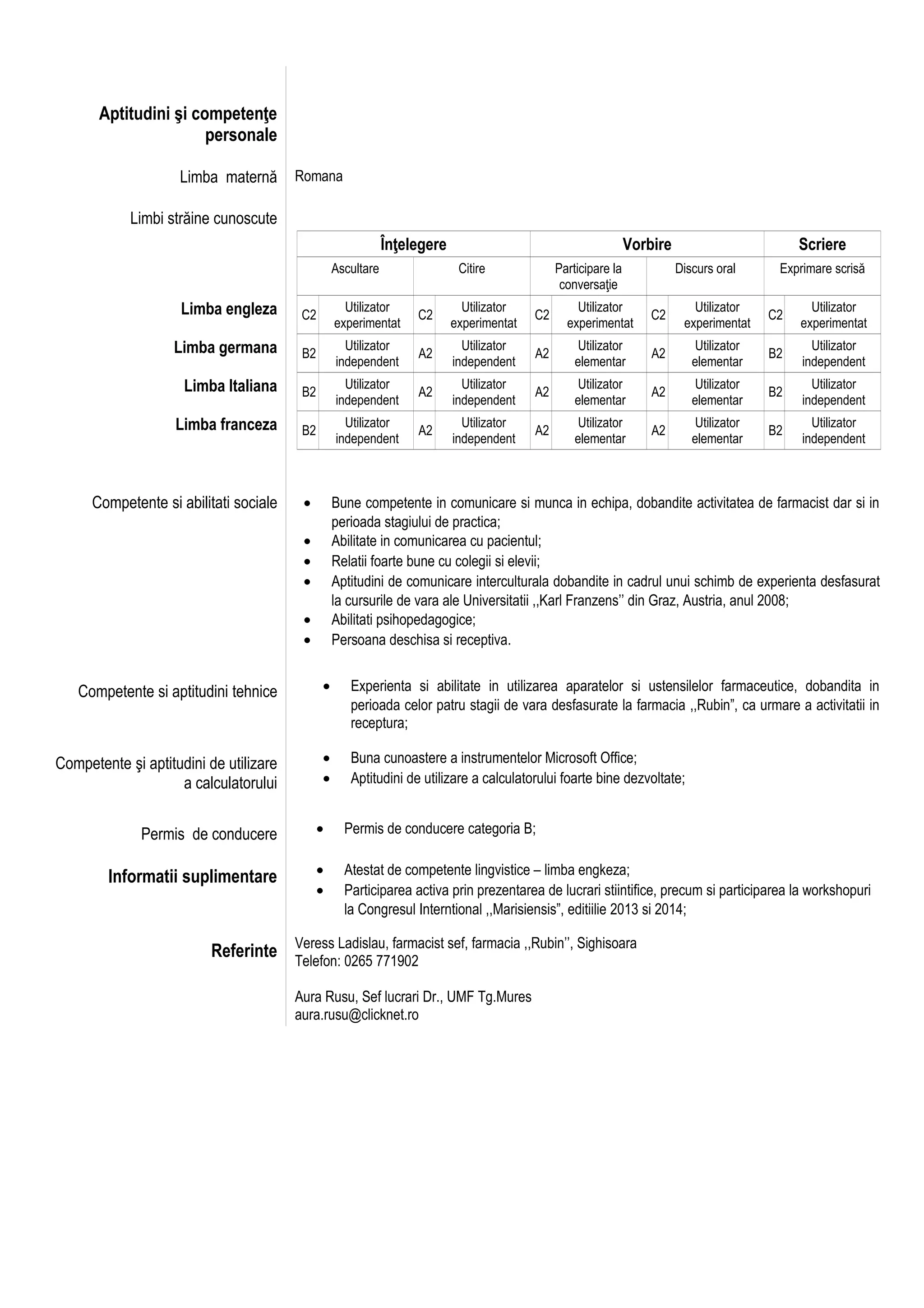 cv- nou | PDF