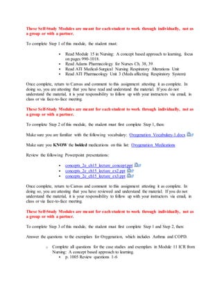 Oxygenation Self-Study Module | DOCX