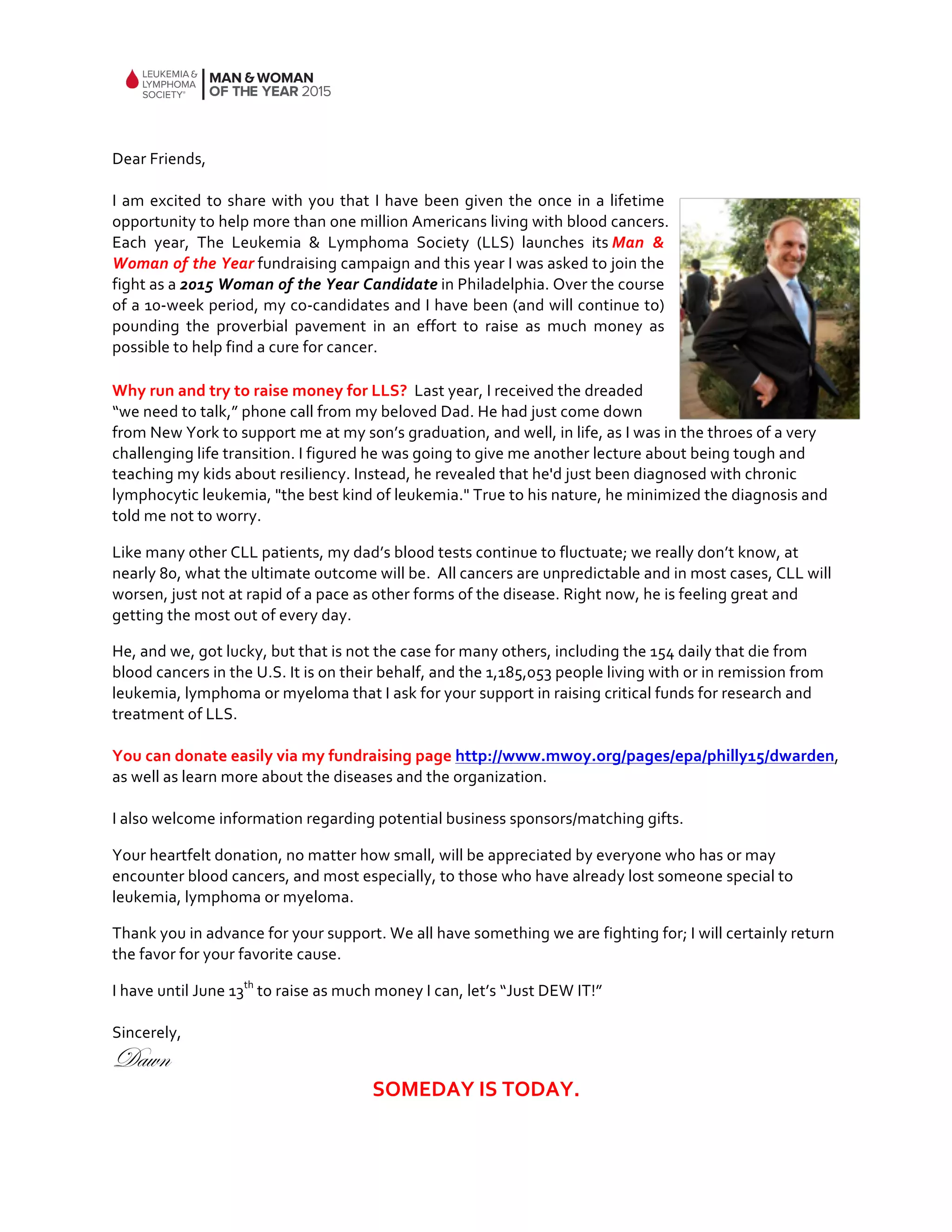 MWOY ask letter_DEW | PDF