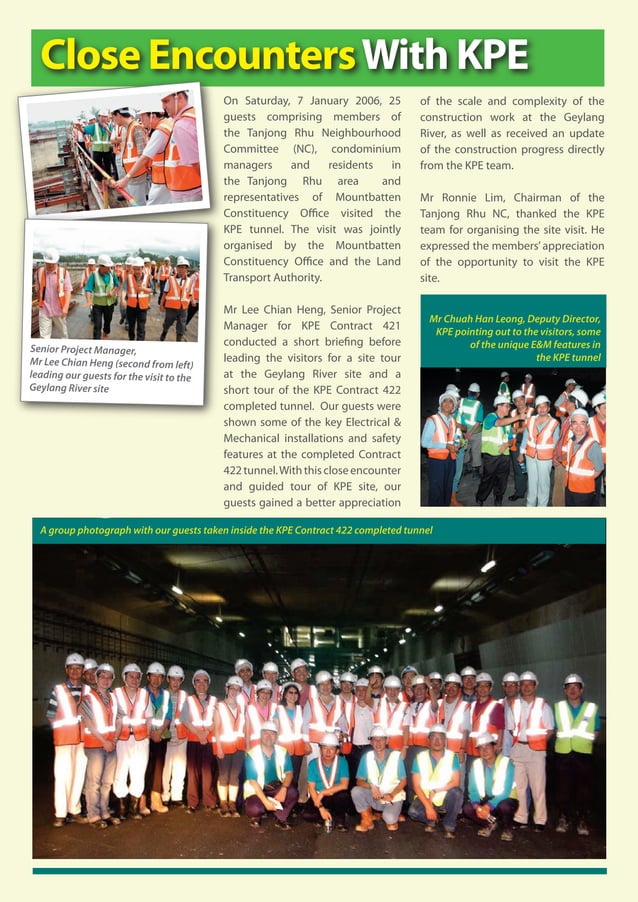 A Tunnel Under Geylang River, The Story of Geylang River Diversion | PDF