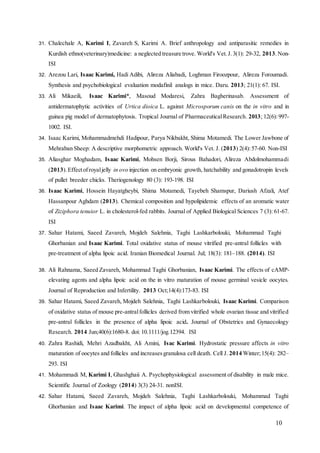 Isaac Karimi CV | PDF