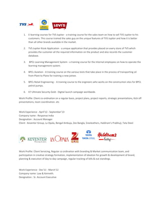 Puja Dutta CV | DOC