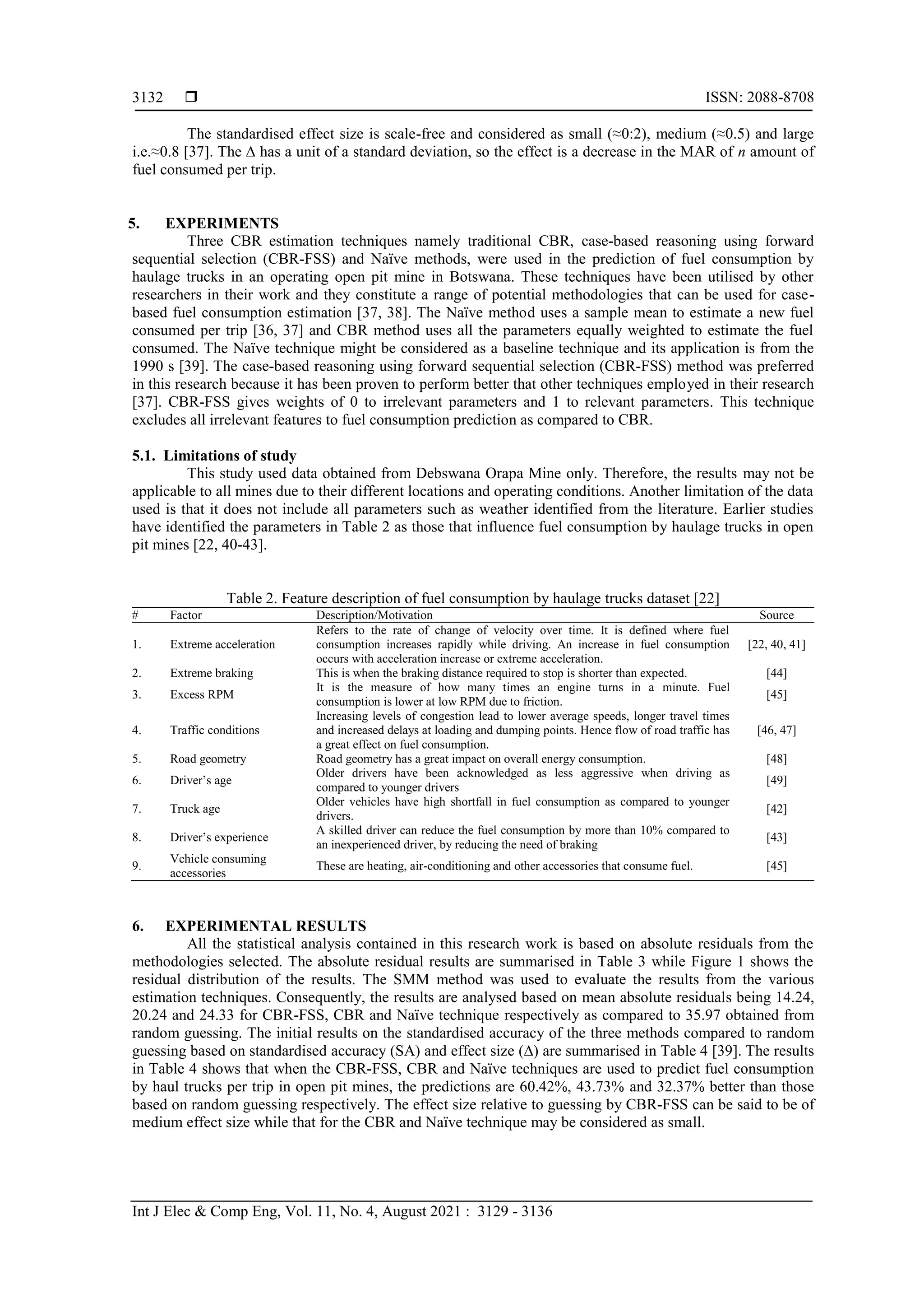 Case-based reasoning system for prediction of fuel consumption by ...
