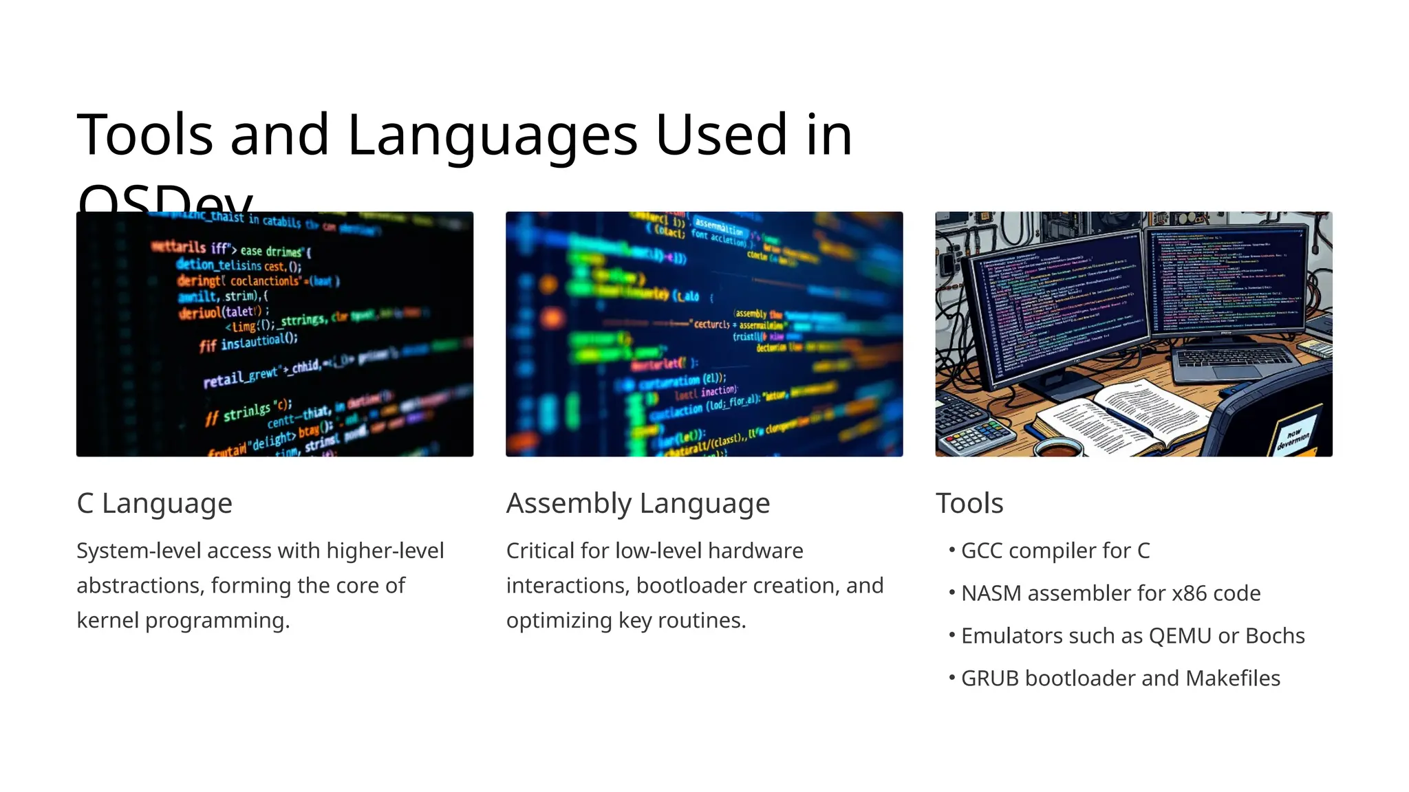 how to build a simple operating system type | PPTX