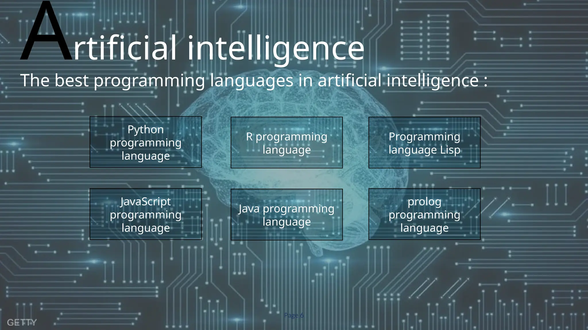 History of Artificial intelligence in brief | PPTX | Programming Languages | Computing