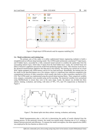 Efficient commodity price forecasting using long short-term memory model | PDF | Commodities ...