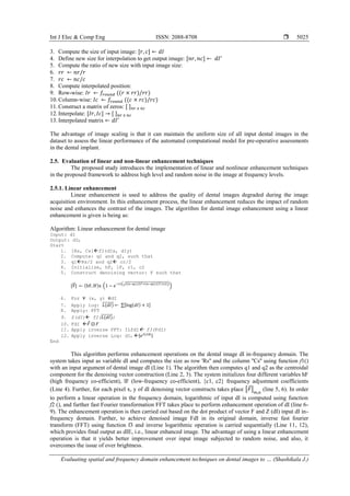 Evaluating spatial and frequency domain enhancement techniques on dental images to assist dental ...