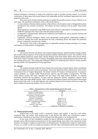 Automatic diabetes prediction with explainable machine learning ...