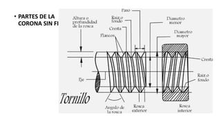 Descripción de reductores de corona y tornillo sin fin | PPTX