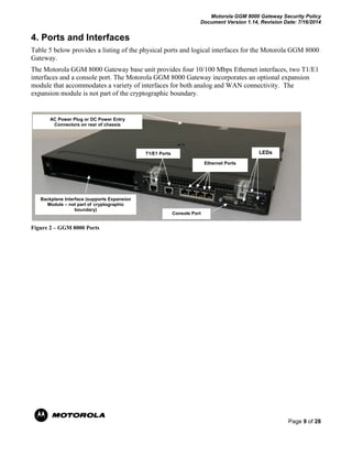 GGM8000-FIPs-Certification | PDF