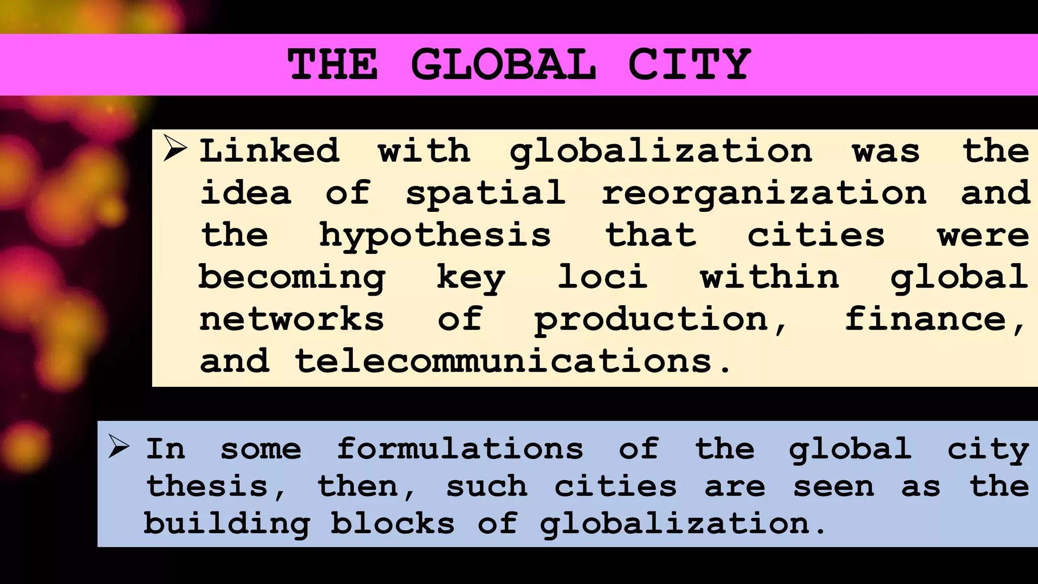 Global City | PDF