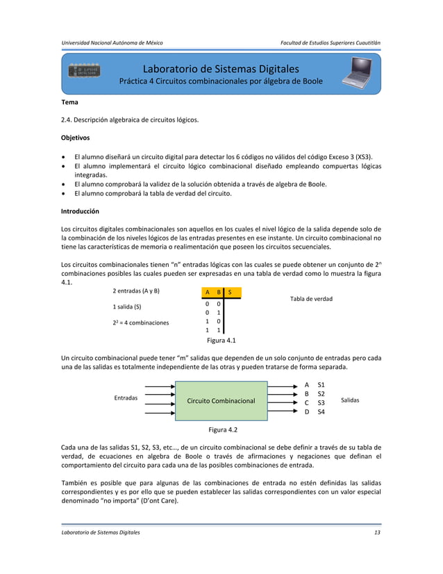 Electrónica digital: practicas de electrónica digital | PDF