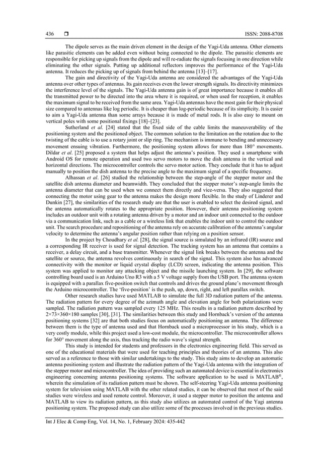 Self-steering Yagi-Uda antenna positioning system for television | PDF ...