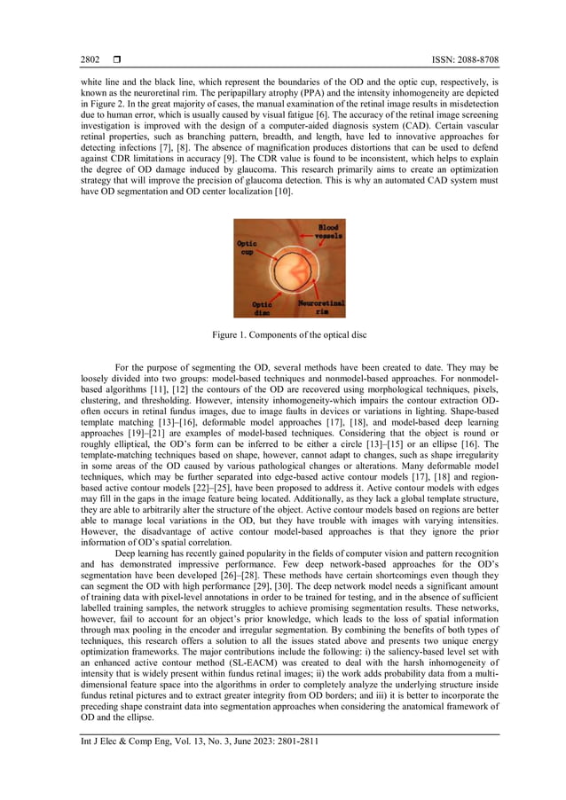 Segmentation of optic disc in retinal images for glaucoma diagnosis by ...