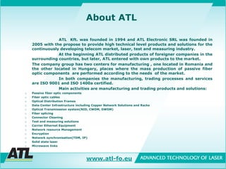 ATL GROUP_INTRODUCTION_EN | PPT