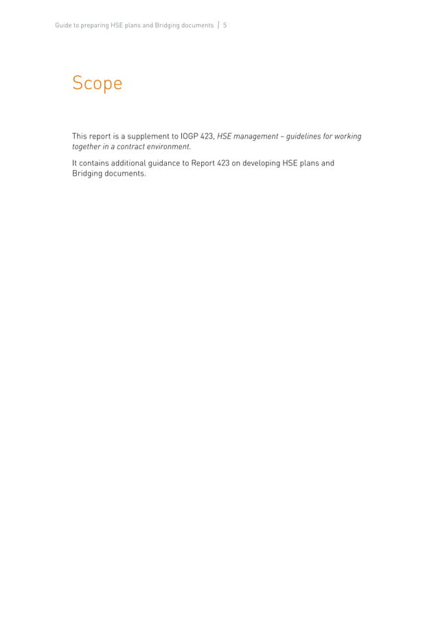 HSE plan and Bridging document | PDF | Civil Engineering Industry ...