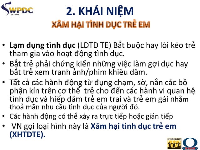 Bài Giảng Phòng Ngừa Xâm Hại Tình Dục Trẻ Em | PDF