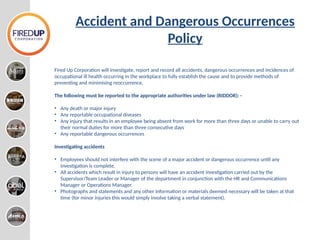 Health and Safety Induction for Office staff | PPT