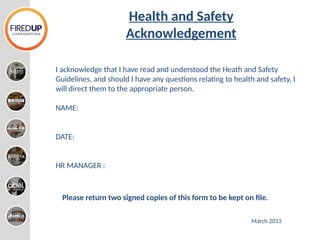 Health and Safety Induction for Office staff | PPT