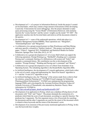 Developing Projects & Research | PDF | Databases | Computer Software ...