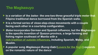 Philippine Folk Dance g12 cisacbscbascb ii | PPTX