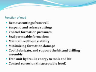 Mud Engineering presentation | PPTX