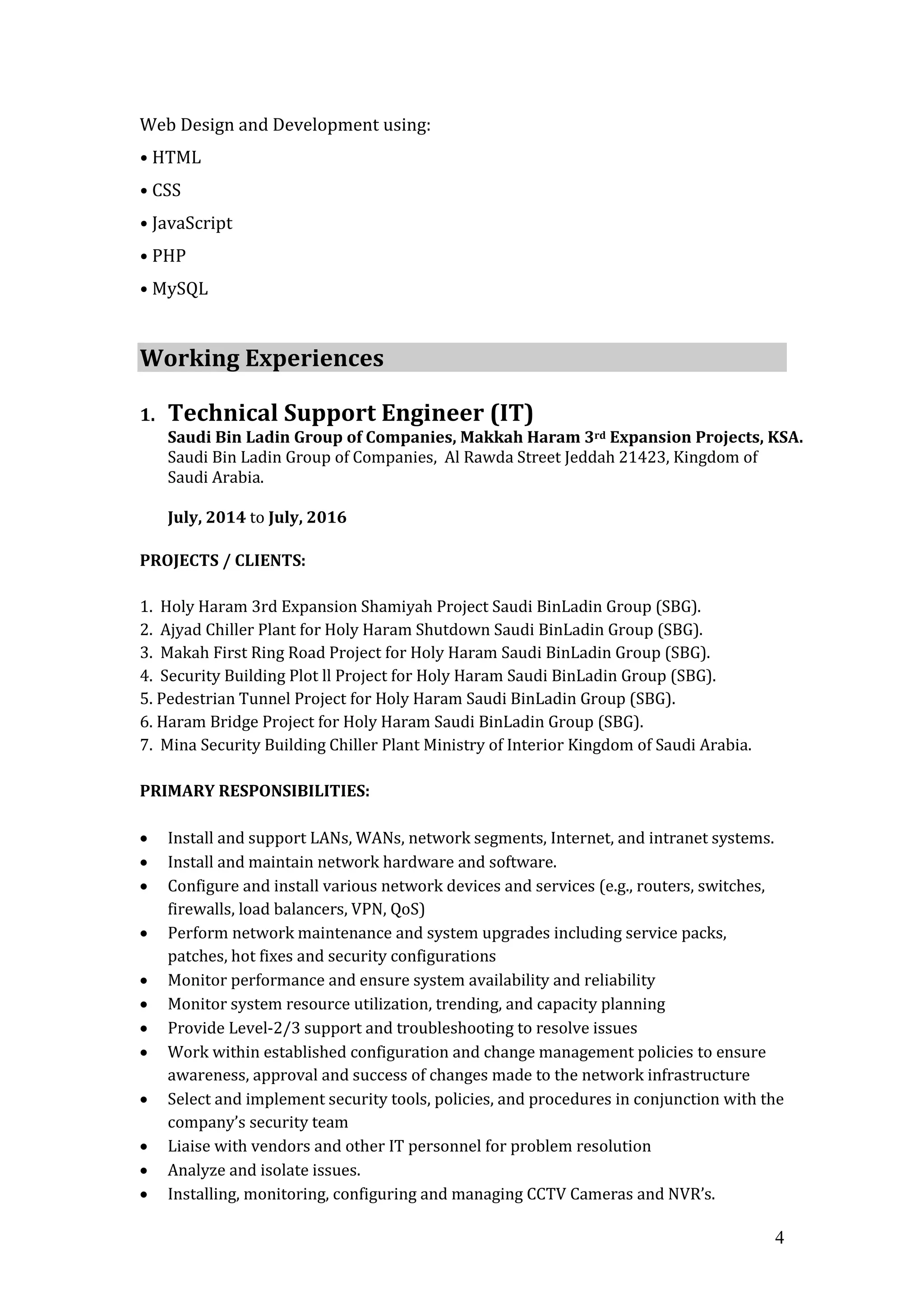 Technical Support Engineer - Updated | PDF