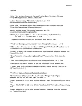 Levittown Paper Final | PDF