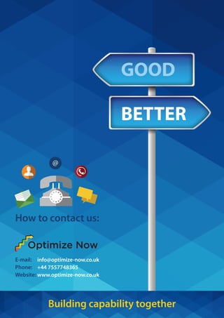 Optimize Now Client Brochure FINAL | PDF