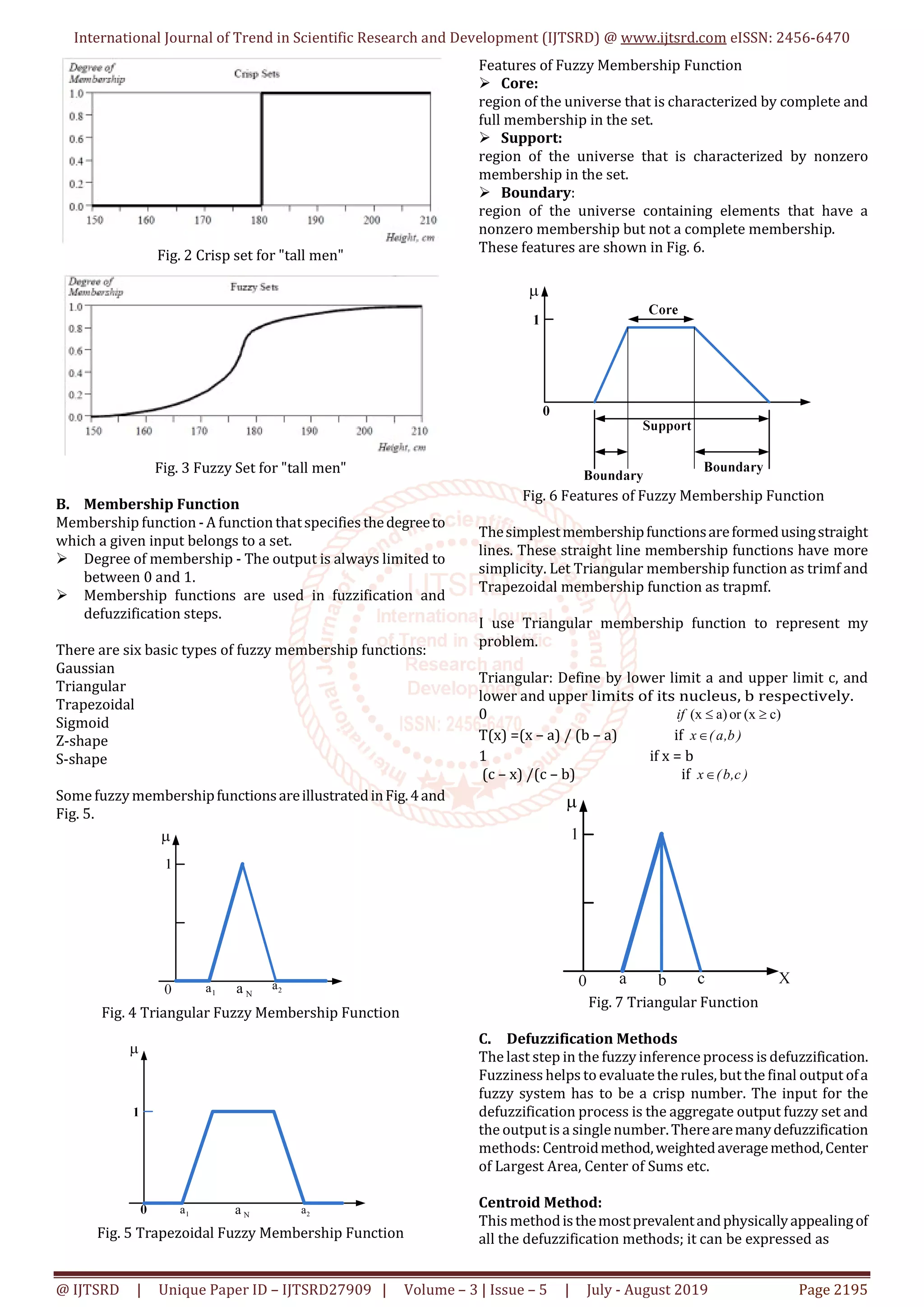 Comparison Of Defuzzification Methods From A Real World Problem Pdf Artificial Intelligence