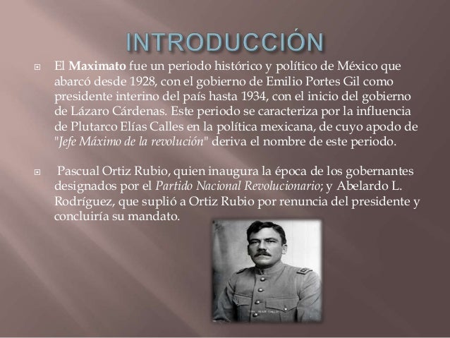 Que Es El Maximato En Mexico - slingo